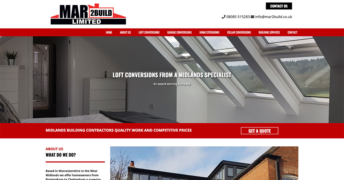 Loft Conversions Worcester, Cheltenham & Birmingham | Mar2Build